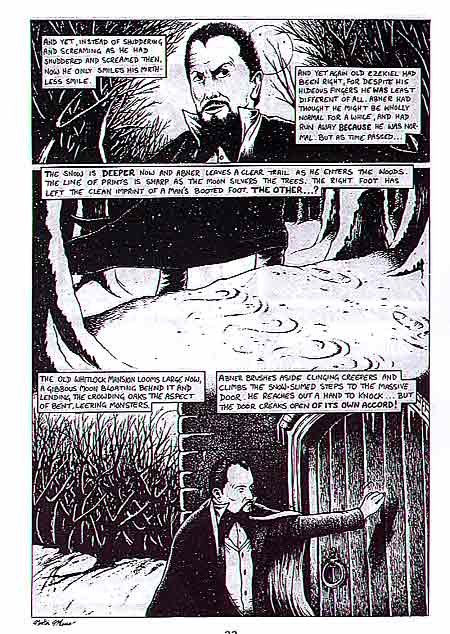 Brian Lumley.com - Return to Arkham Comic